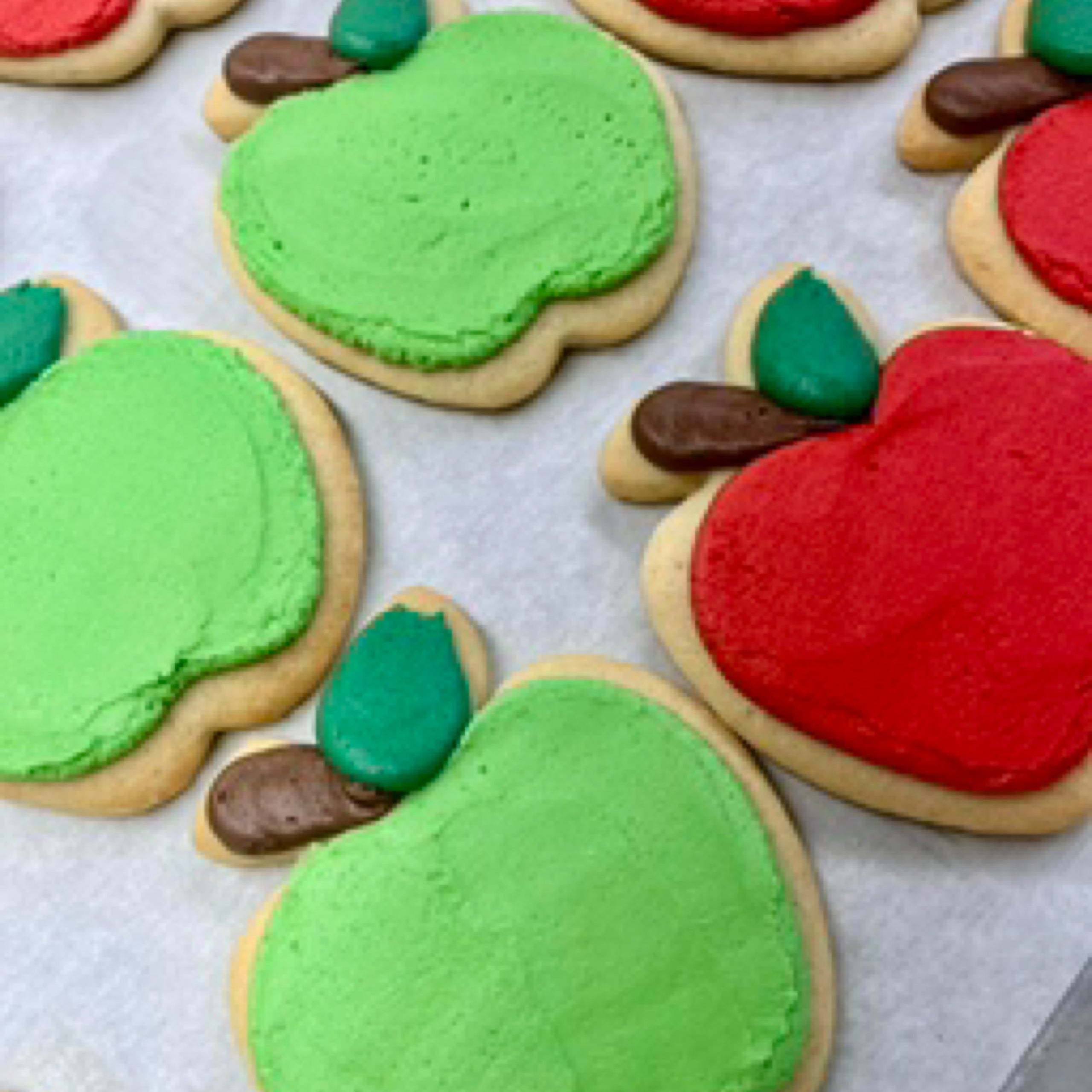 Apple Sugar Cookies | Sugar Daddy Bakery