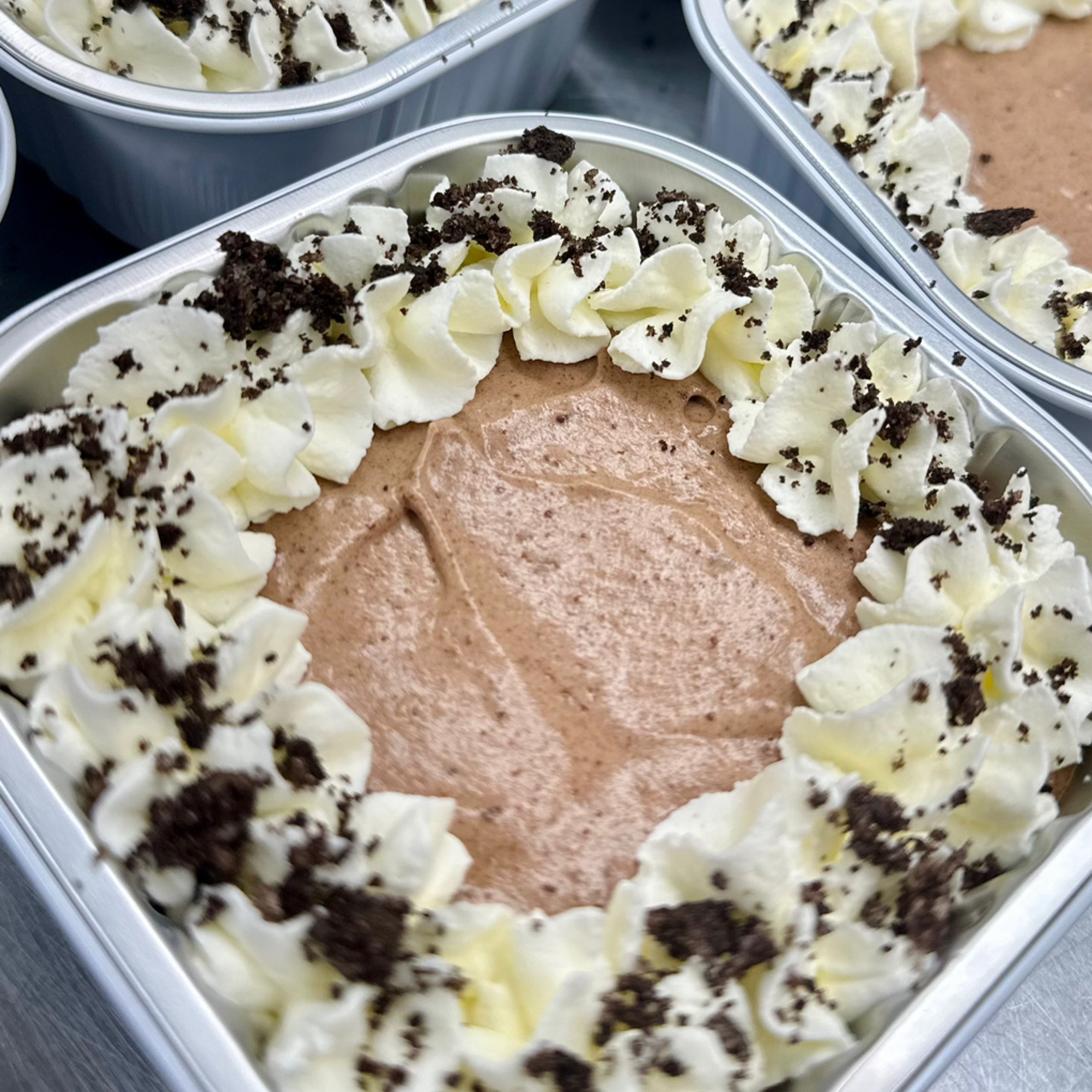 Chocolate Cream Pie Squares | Sugar Daddy Bakery